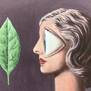 RENÉ MAGRITTE (after) - Bricklayer's Wife - Signed, Numbered Edition 98 ...