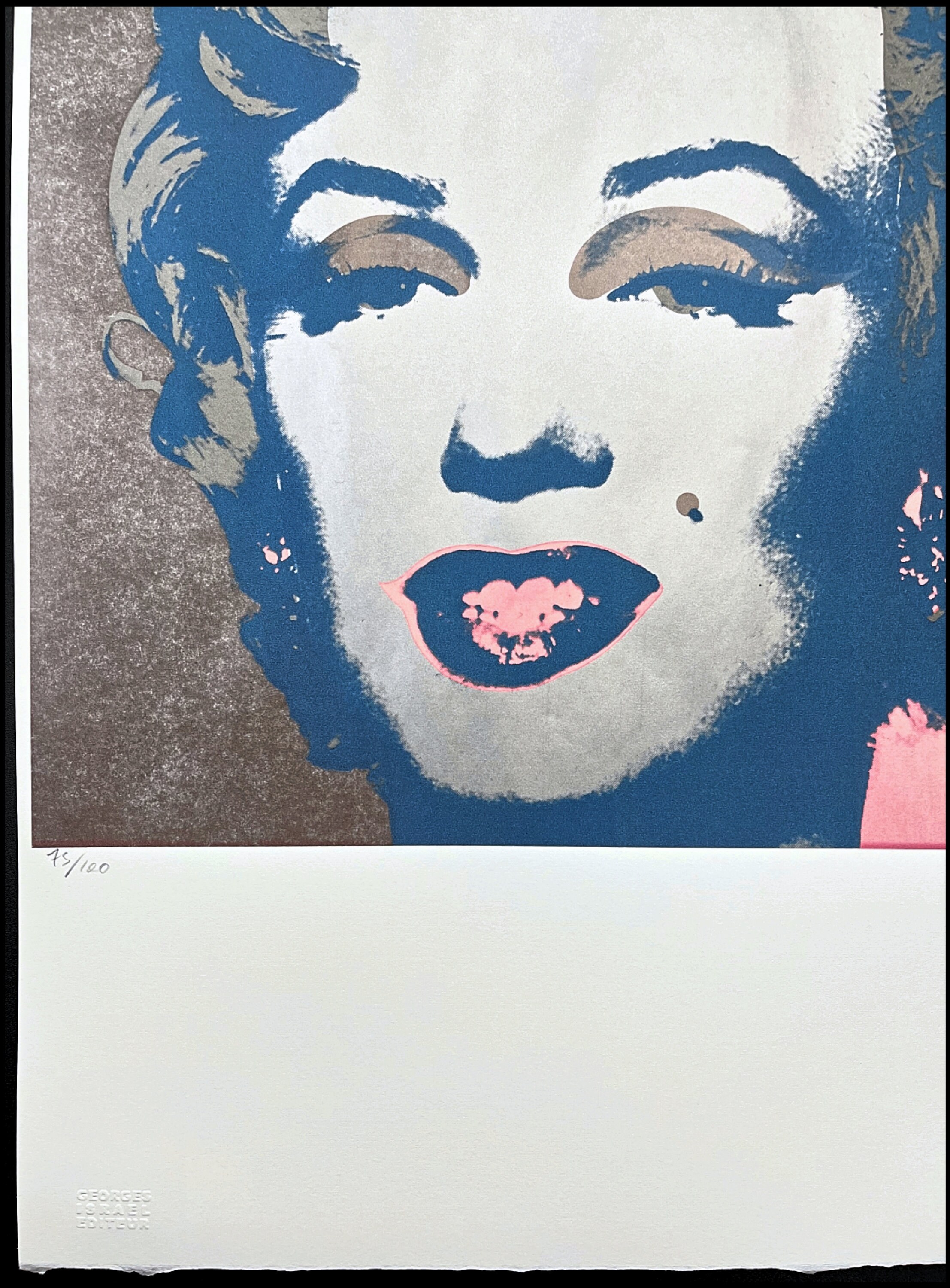 Andy Warhol After Marilyn Monroe Signed Certificate Limited Edition