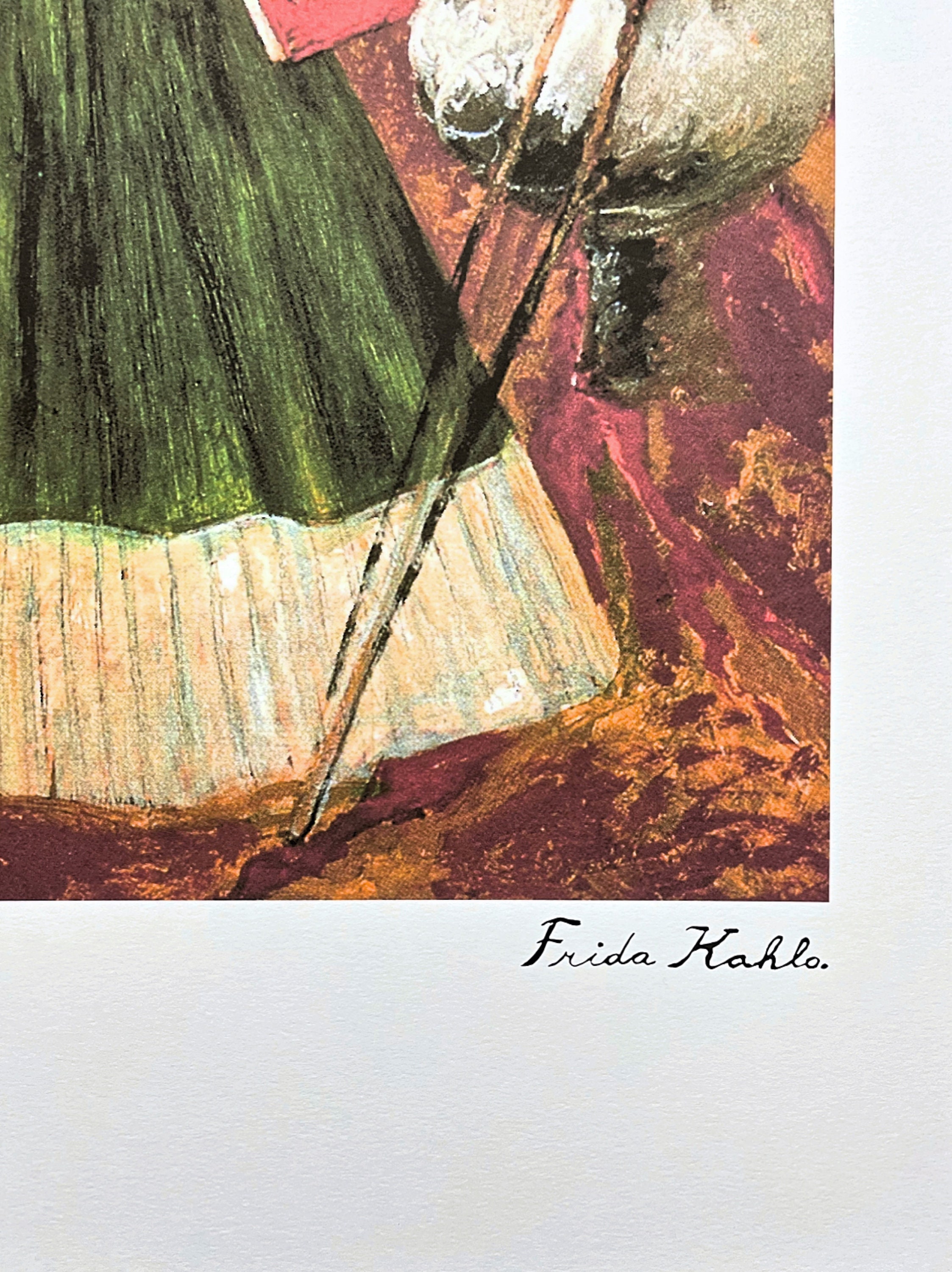 FRIDA KAHLO Signed Certificate coa Photo Limited - Etsy