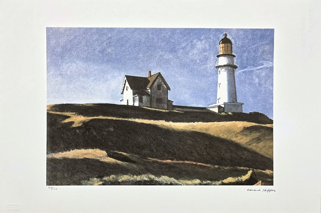 EDWARD HOPPER after Signed, Certificate, Limited Edition 40/150, 57 X ...