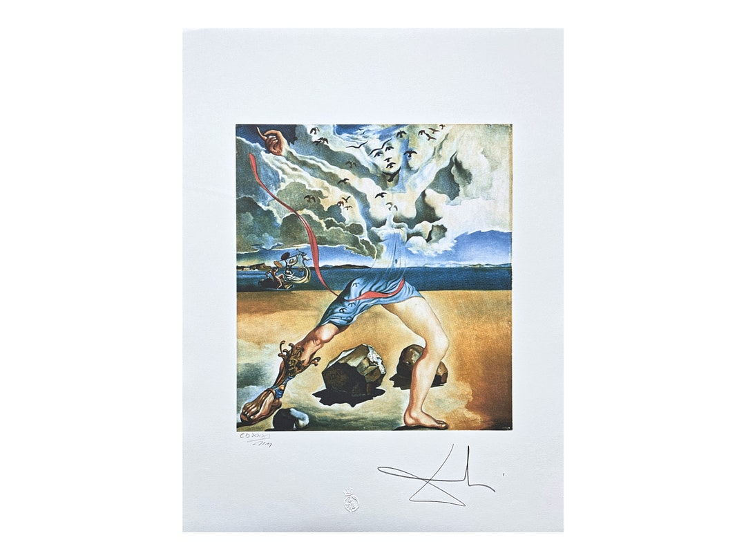 SALVADOR DALÍ - Mural Paiting for Helena - Signed, Limited Edition, 50 ...