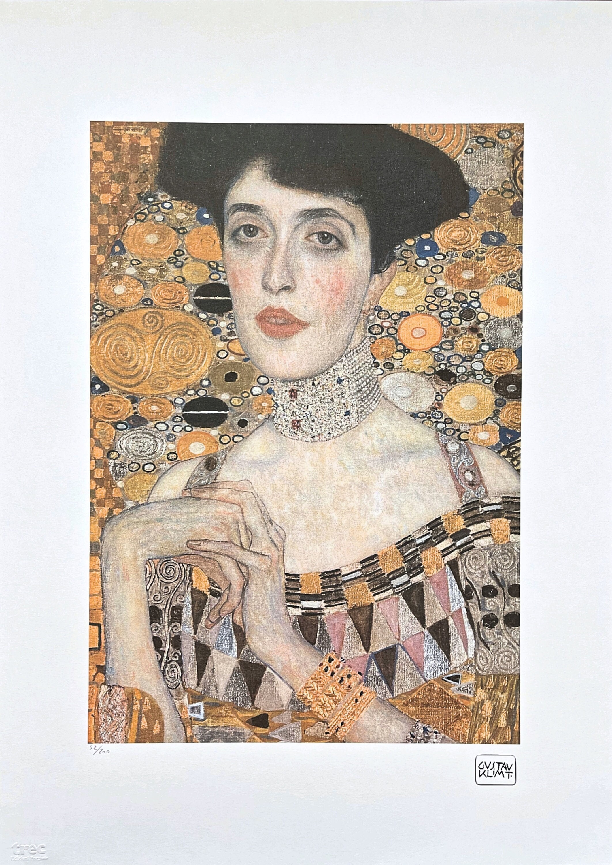 GUSTAV KLIMT Signed, Certificate, Limited Edition 52/200, 50 X 70 Cm ...