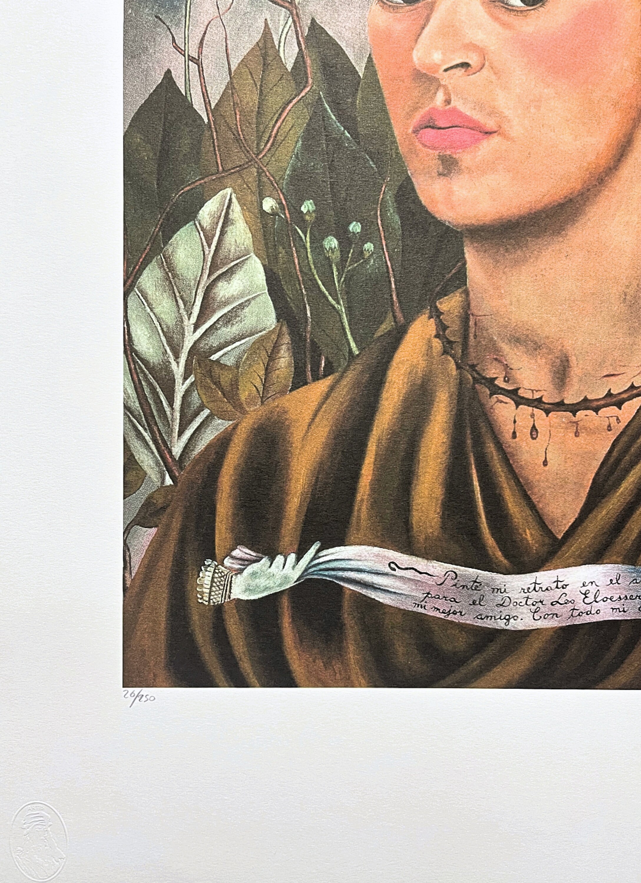 FRIDA KAHLO Signed Certificate coa Photo Limited - Etsy Australia