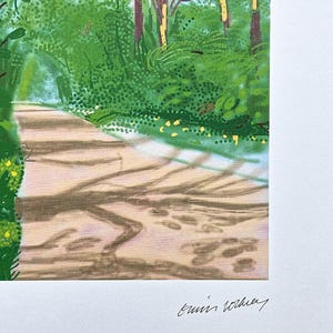DAVID HOCKNEY - the Arrival of Spring in Woldgate No. 14 - Signed ...