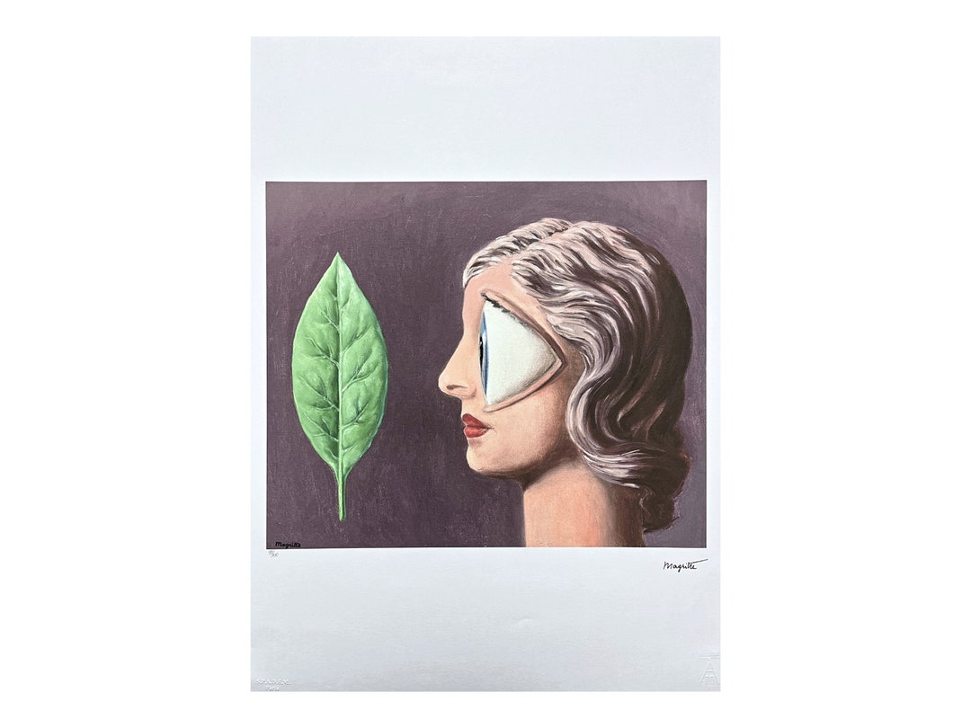 RENÉ MAGRITTE (after) - Bricklayer's Wife - Signed, Numbered Edition 98 ...