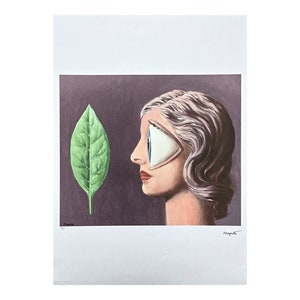 RENÉ MAGRITTE (after) - Bricklayer's Wife - Signed, Numbered Edition 98 ...
