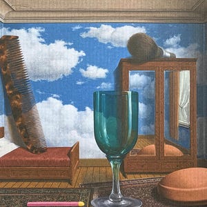 RENÉ MAGRITTE - Personal Values - Signed, Numbered Edition 21/100, 70 X ...