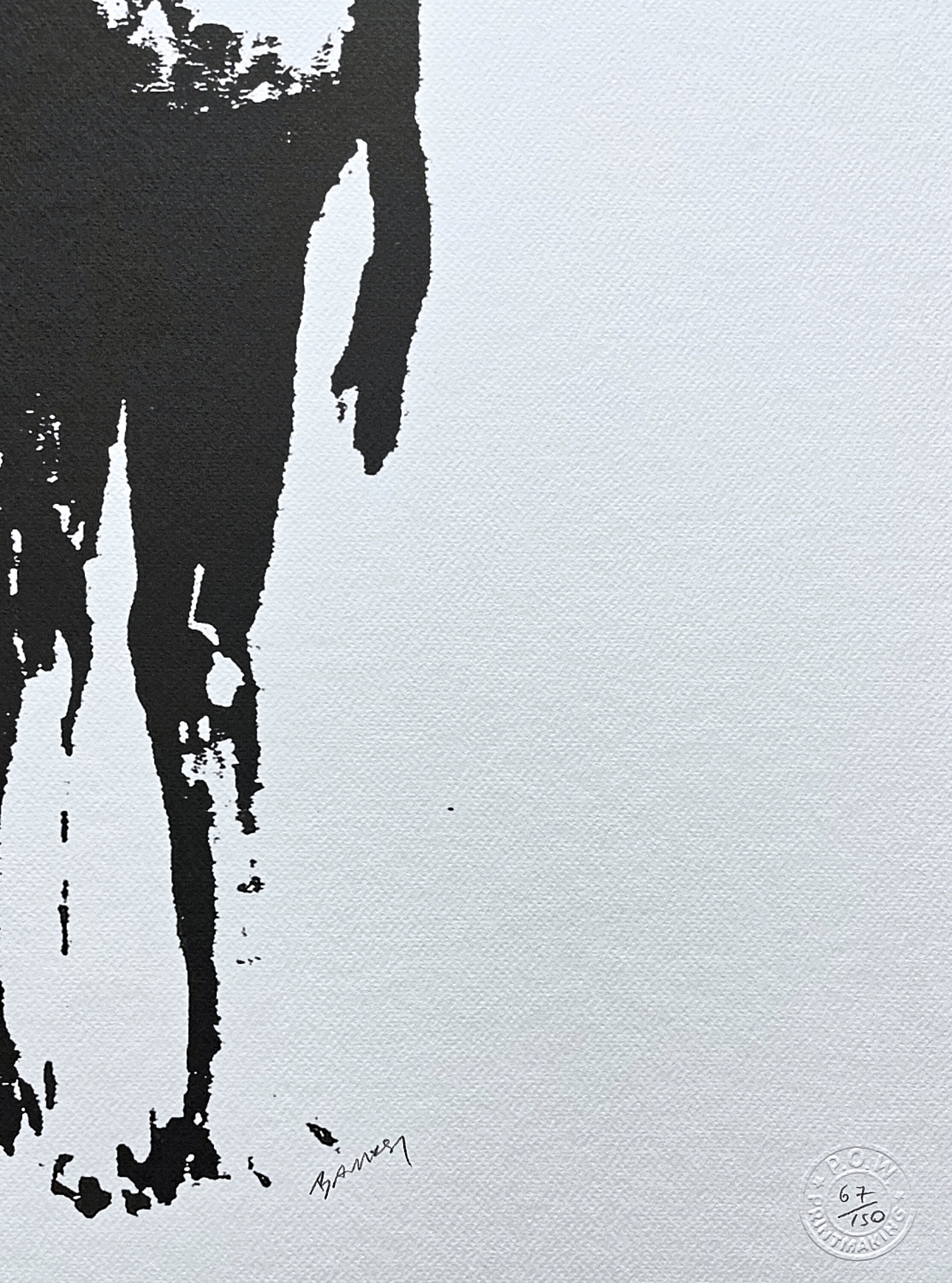 BANKSY - Skinny Kid - Numbered Edition 67/150, 50 X 70 Cm #banksy # ...
