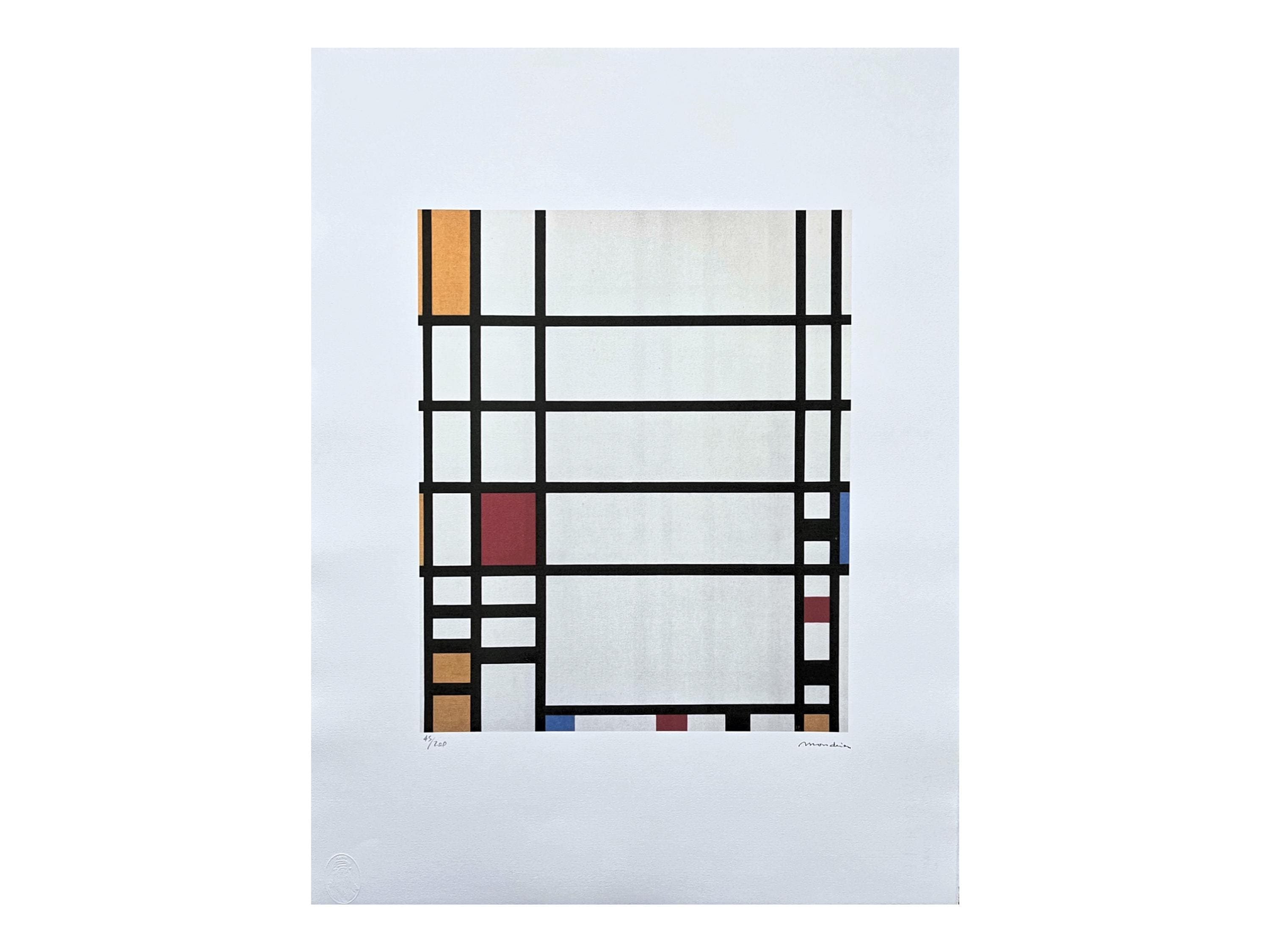 PIET MONDRIAN - Trafalgar Square - Signed, Limited Edition 45/200, 50 X ...