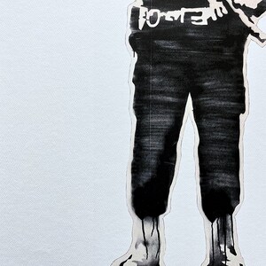 BANKSY - Smiling Copper - Numbered Edition 111/150, 50 X 70 Cm #banksy ...