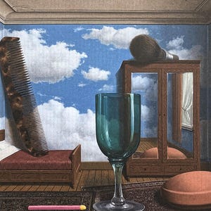 RENÉ MAGRITTE (after) - Personal Values - Signed, Numbered Edition 93/ ...
