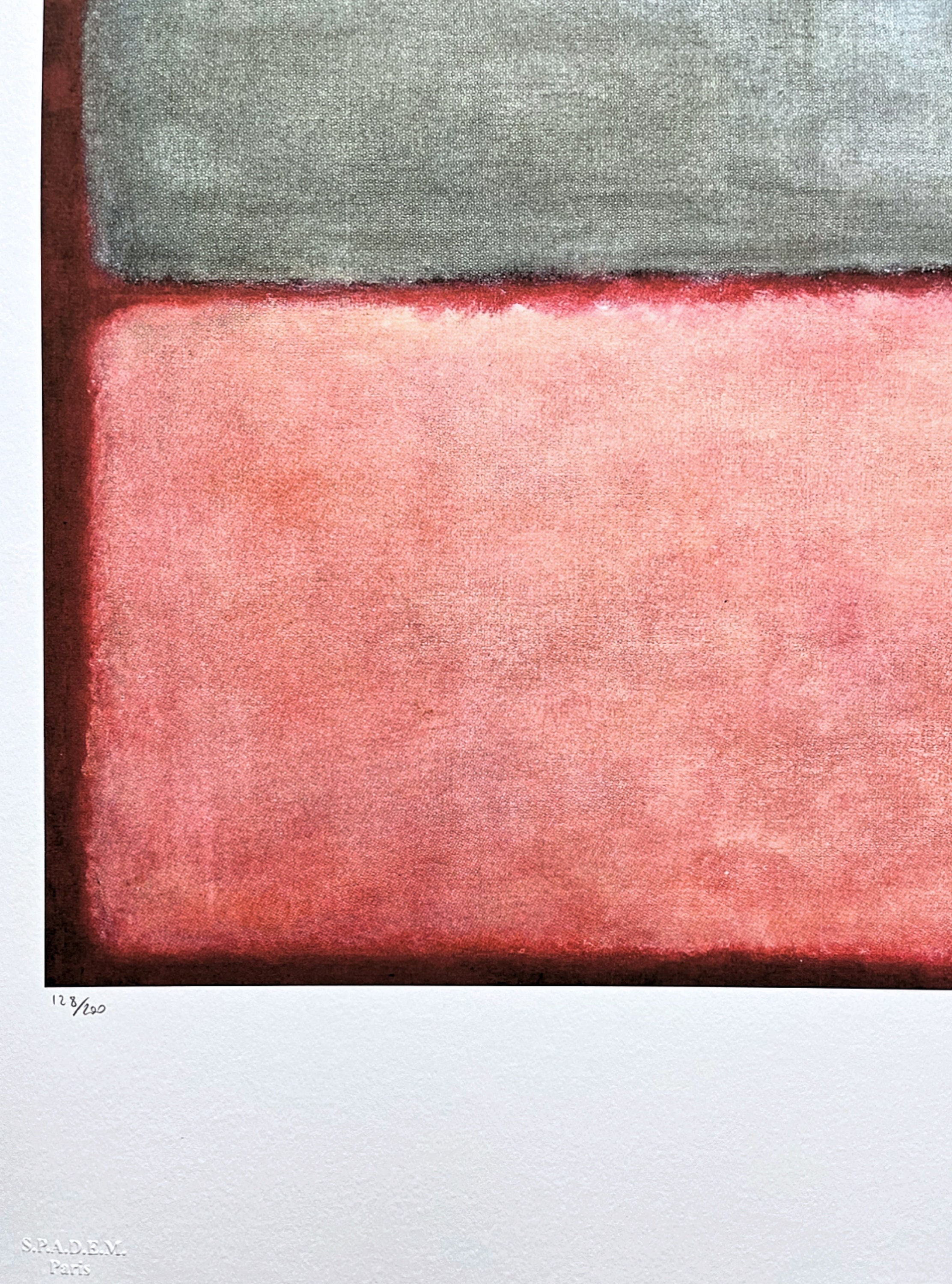 MARK ROTHKO Signed Certificate coa Limited Edition - Etsy