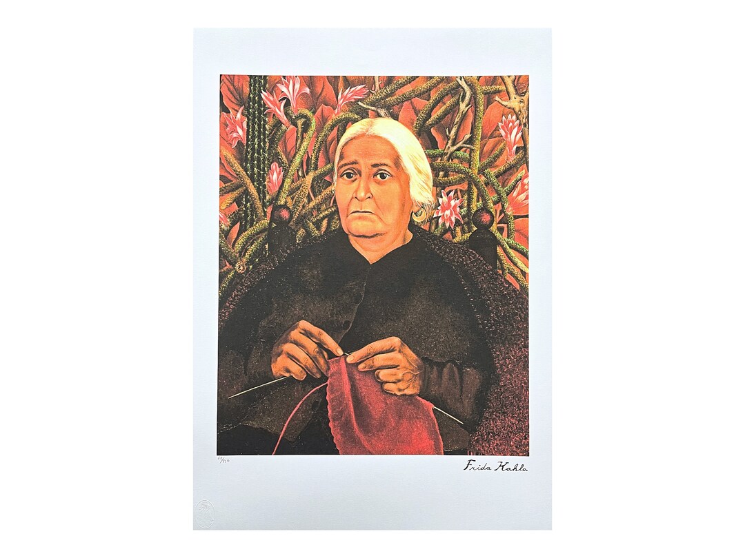 FRIDA KAHLO after Doña Rosita Morillo Signed, Certificate Photo ...