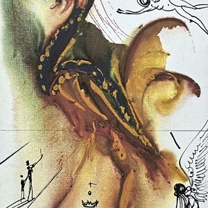 SALVADOR DALÍ - El Gran Pavo Real - Signed, Limited Edition, 50 X 66 Cm ...