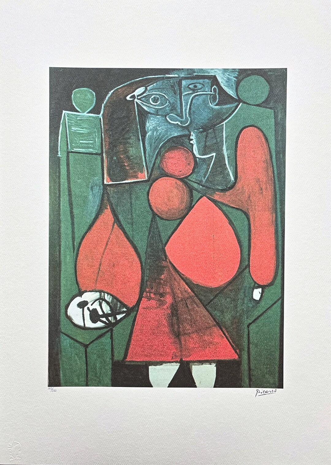 PABLO PICASSO Signed Certificate coa Limited Edition - Etsy