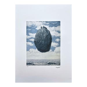 RENÉ MAGRITTE (after) - Le Chateau - Signed, Numbered Edition 10/100 ...