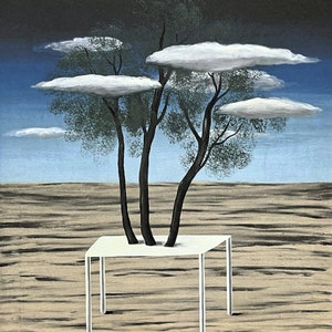 RENÉ MAGRITTE (after) - Arbres Sur La Table - Signed, Numbered Edition ...