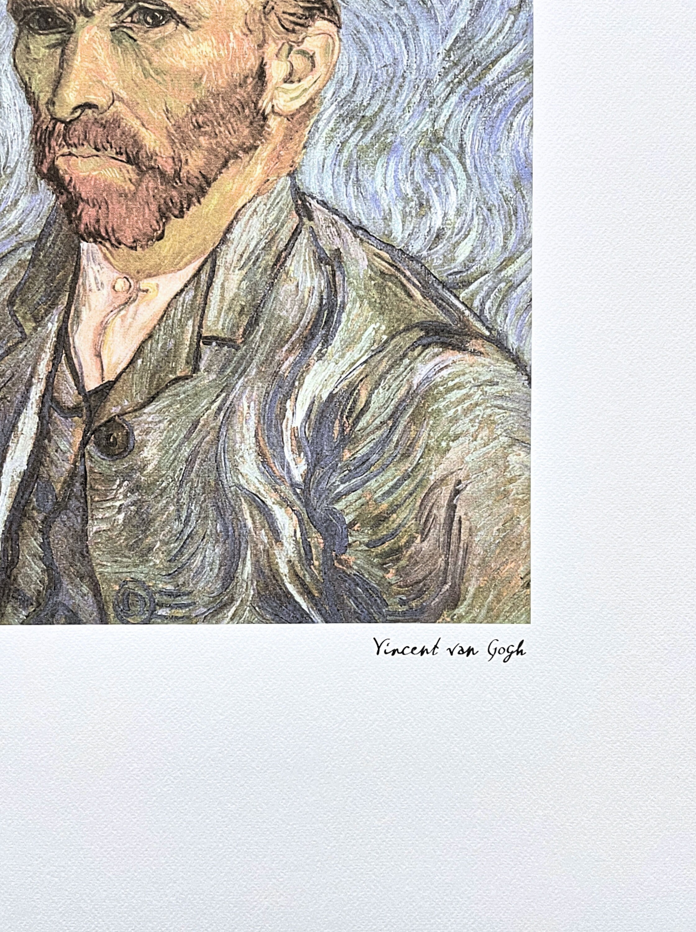VINCENT VAN GOGH Signed, Certificate, Limited Edition 119/250, 50 X 70 ...