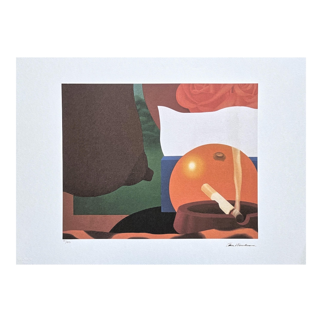 TOM WESSELMANN - Cigarette I - signé, certificat, édition limitée 60/ ...