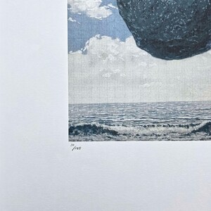 RENÉ MAGRITTE (after) - Le Chateau - Signed, Numbered Edition 10/100 ...