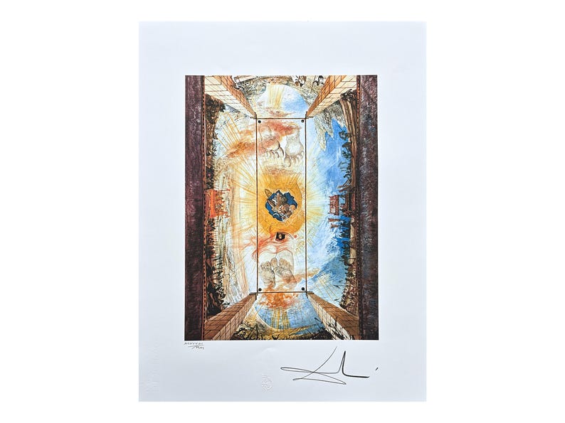 SALVADOR DALÍ - the Dalinian Triangle - Signed, Limited Edition, 50 X ...