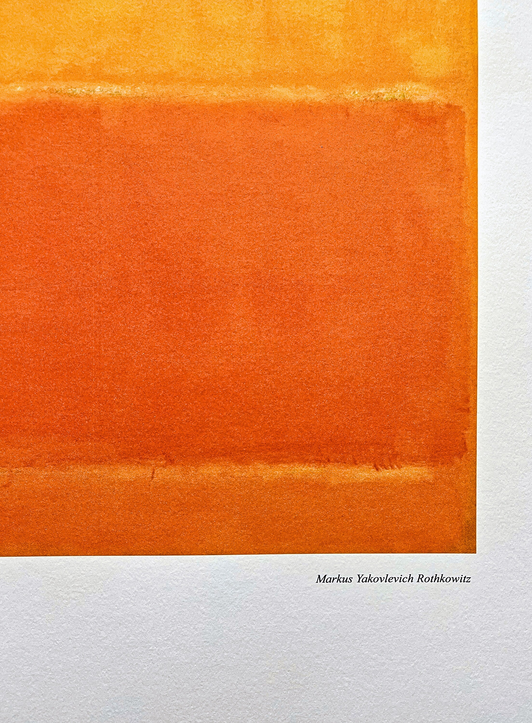 MARK ROTHKO Signed Certificate coa Limited Edition - Etsy