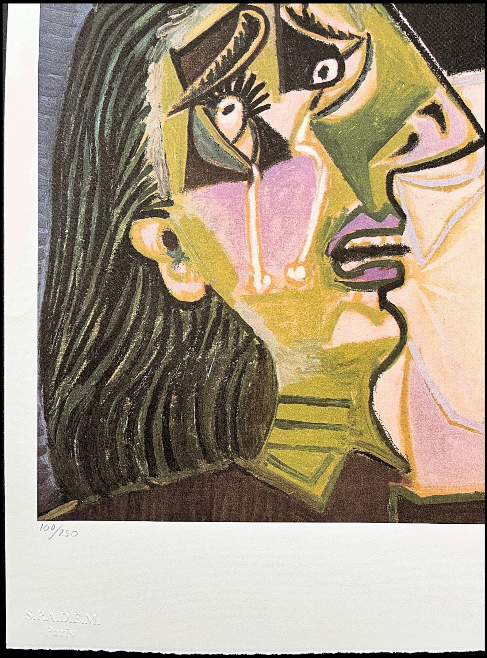 PABLO PICASSO Signed, Limited Edition 100/250, 28.5 X 38 Cm ...