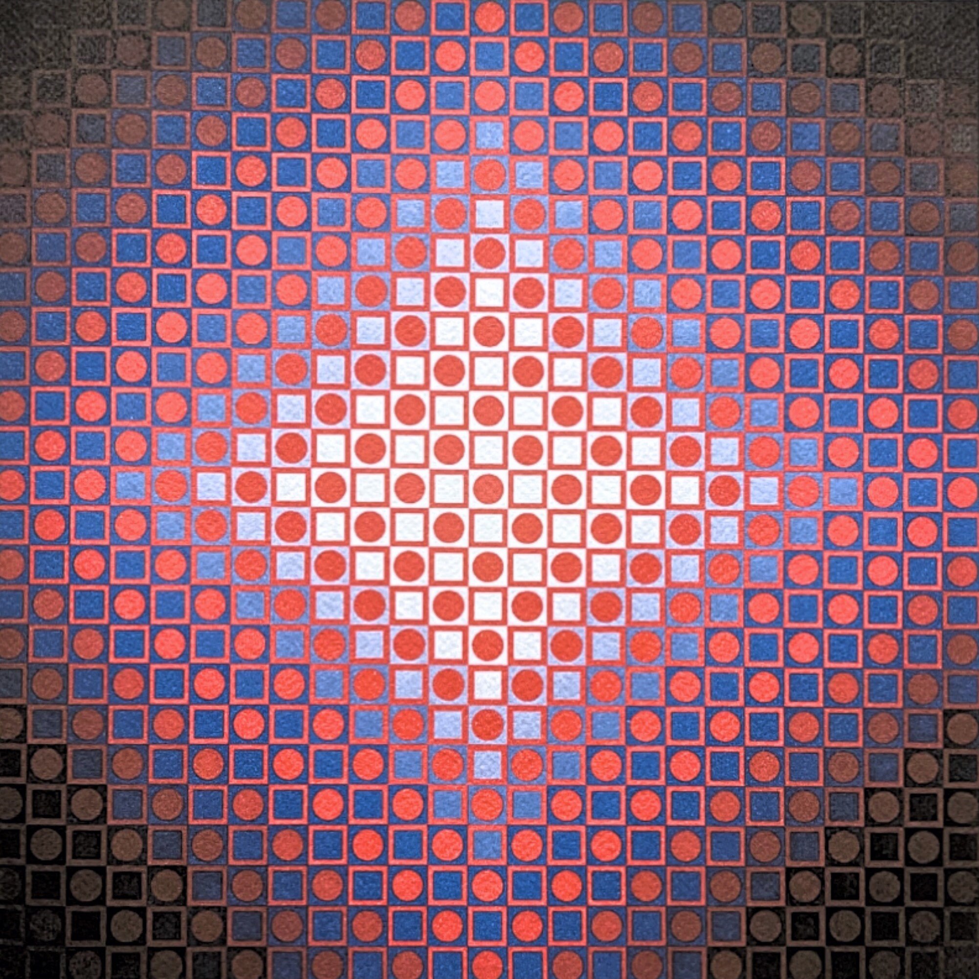 VICTOR VASARELY after Boglar Signed, Certificate, Limited Edition 35/500, 35 X 50 Cm ...
