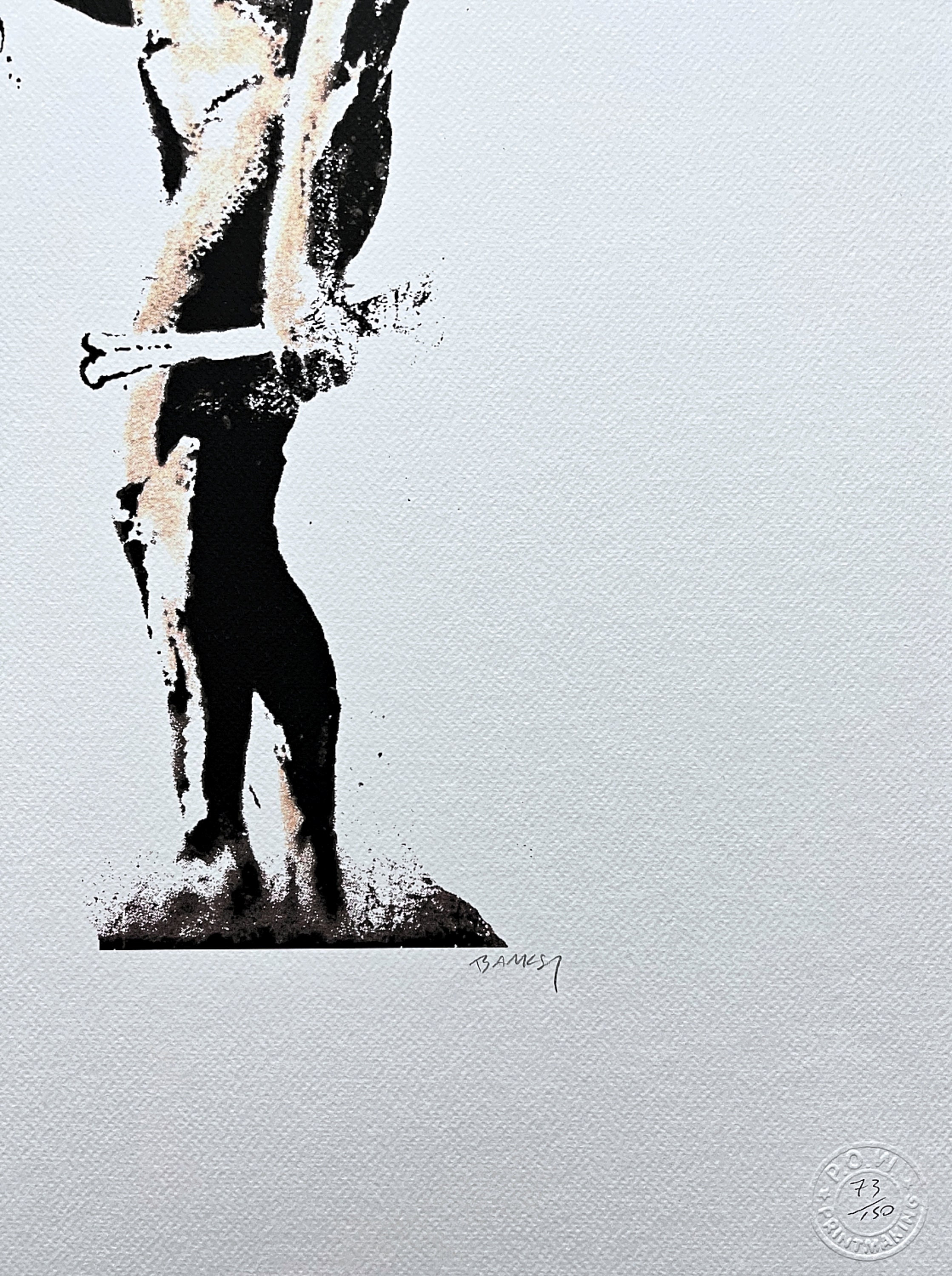 BANKSY neanderthal Signed Certificate coa - Etsy