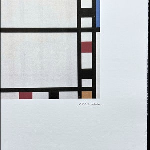 PIET MONDRIAN after Trafalgar Square Signed, Limited Edition 45/200, 50 ...