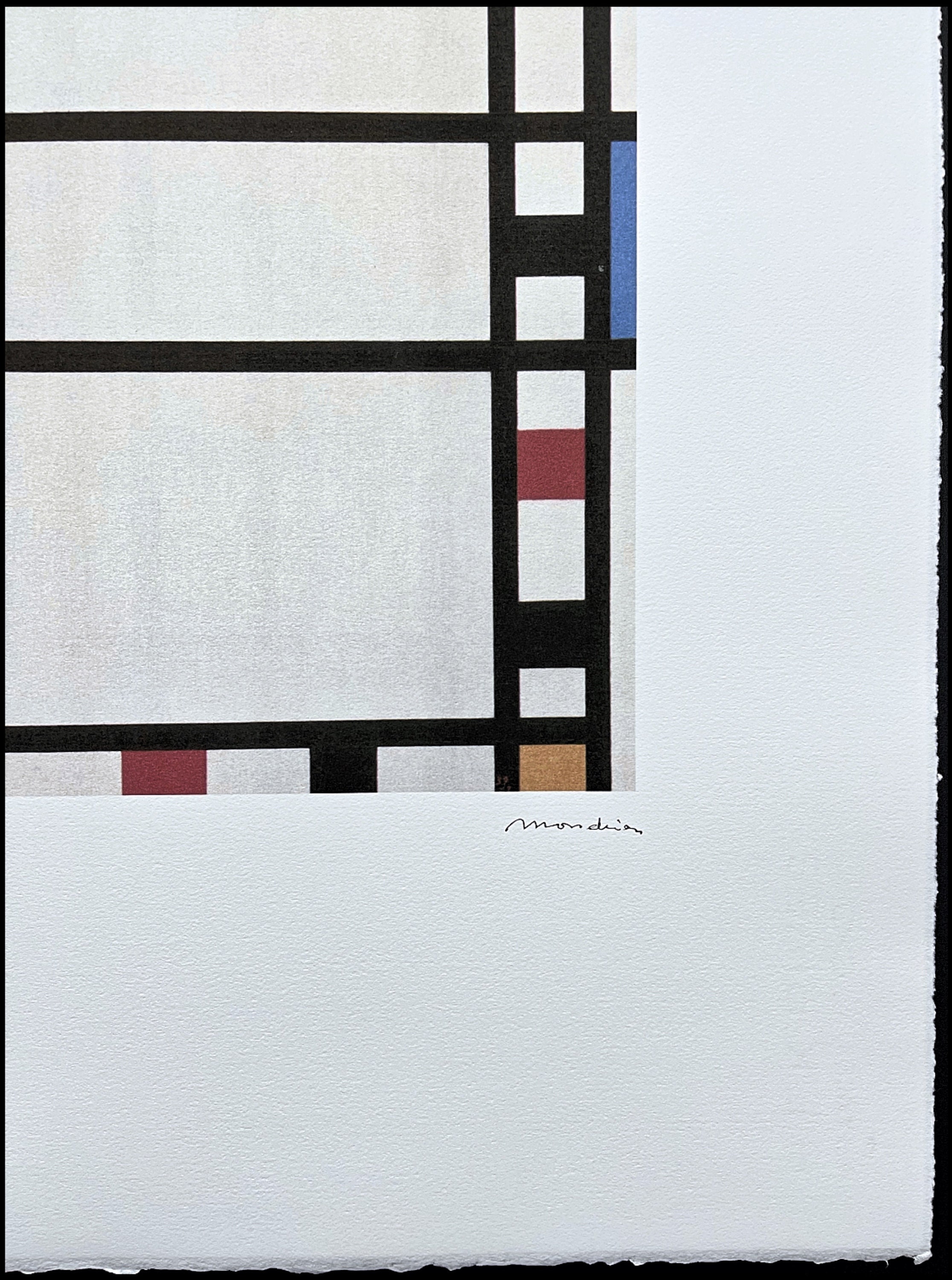 PIET MONDRIAN - Trafalgar Square - Signed, Limited Edition 45/200, 50 X ...