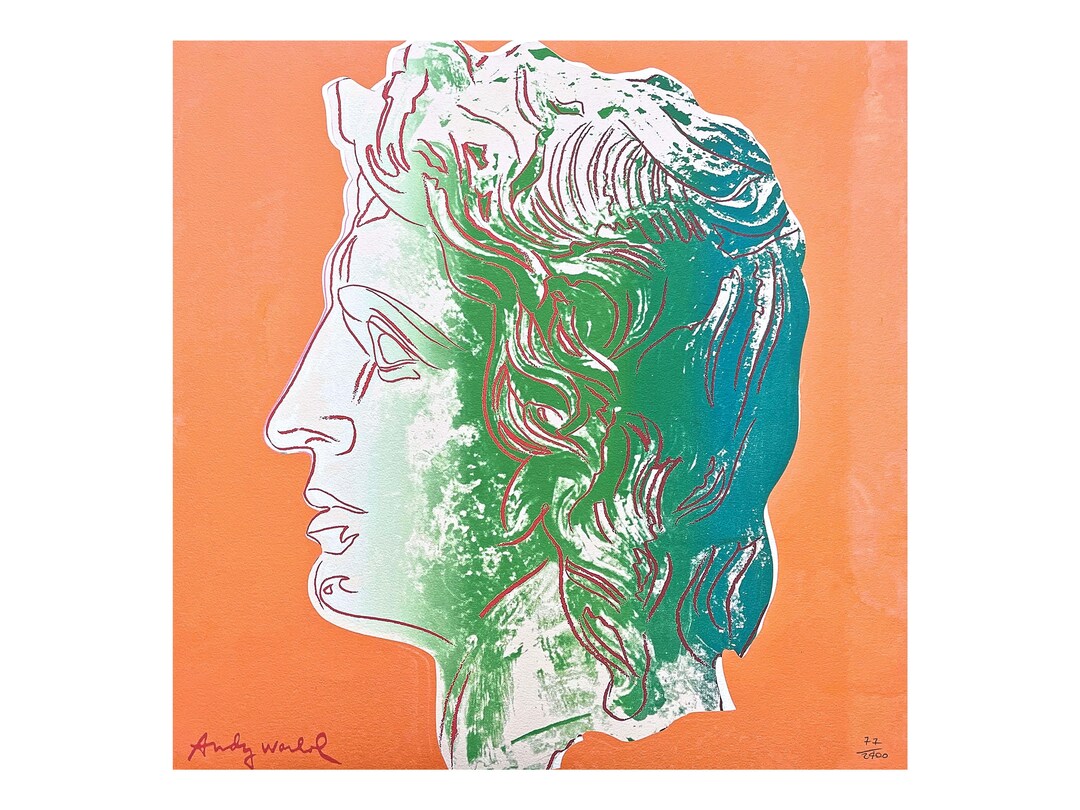 ANDY WARHOL - Alexander the Great - Signed, Numbered Edition 77/2400 ...