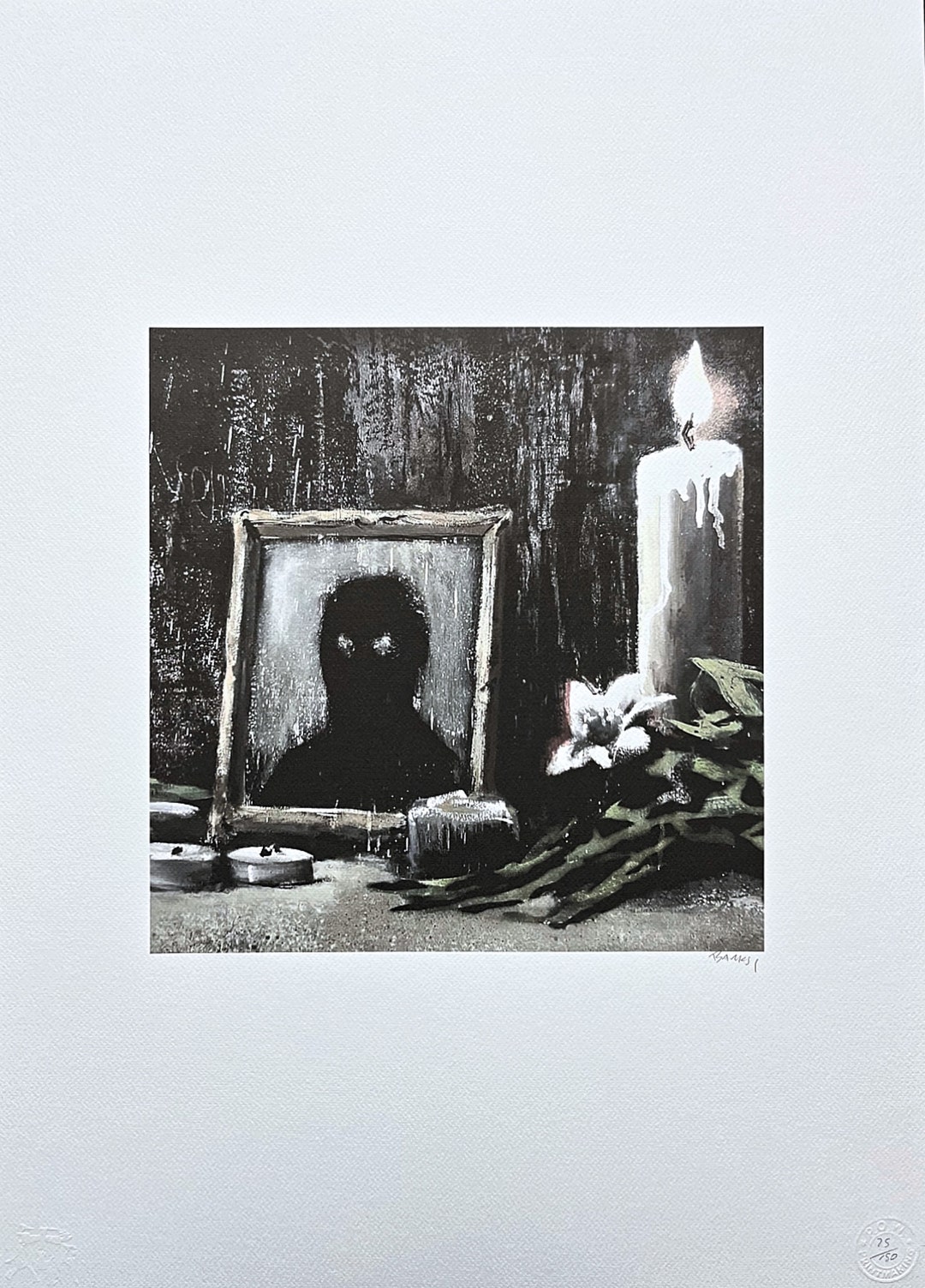 BANKSY black Lives Matter Signed Certificate - Etsy