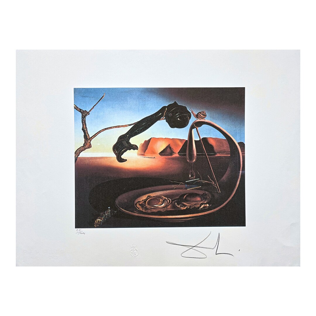 SALVADOR DALÍ - the Sublime Moment - Signed, Limited Edition, 66 X 50 ...