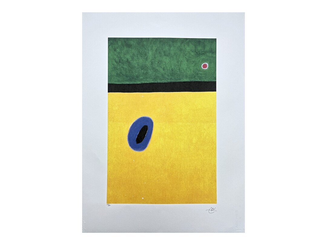 JOAN MIRÓ (after) - the Lark's Wing - Signed, Certificate, Limited ...