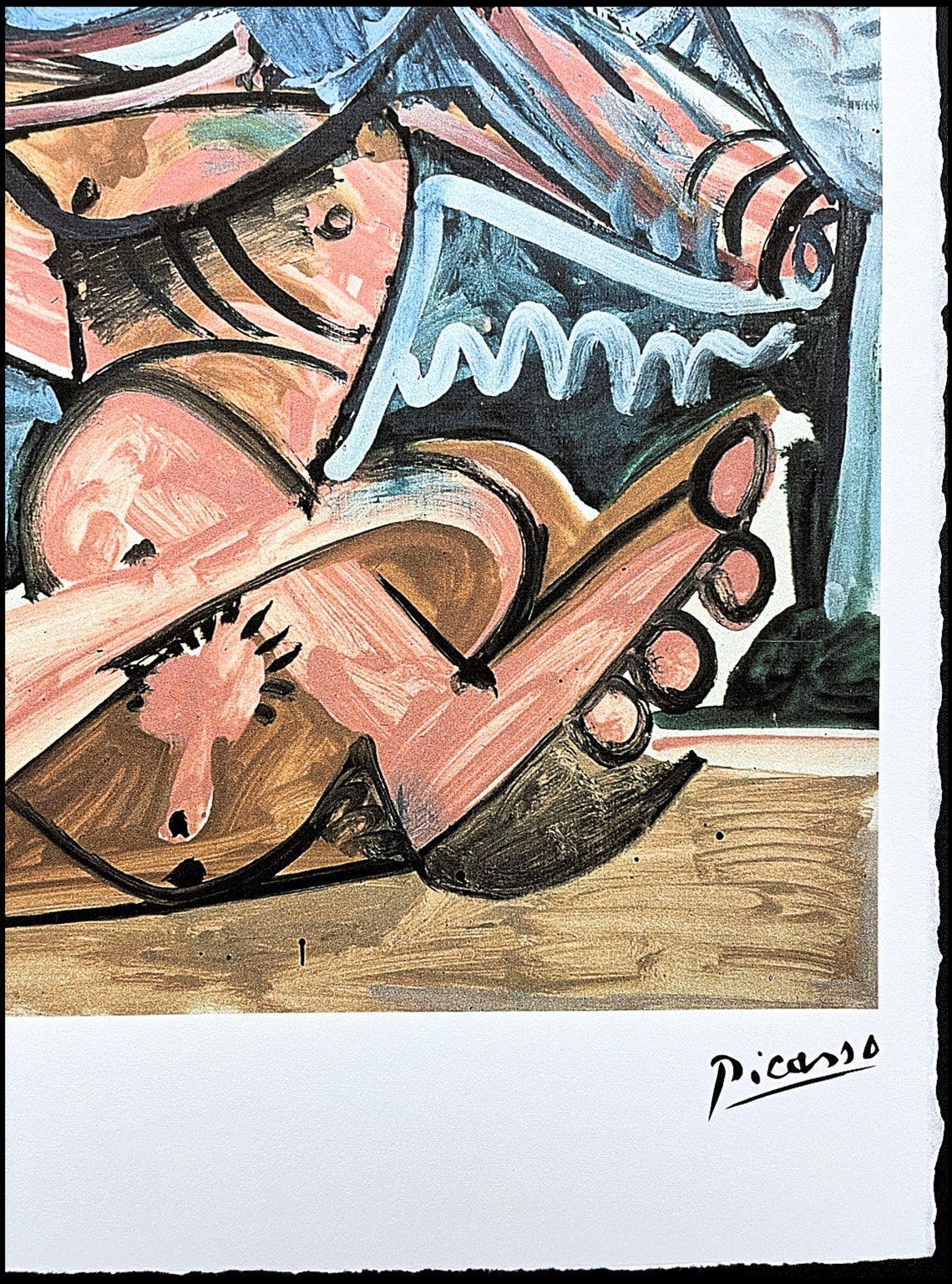 PABLO PICASSO Signed, Limited Edition 31/250, 28.5 X 38 Cm ...