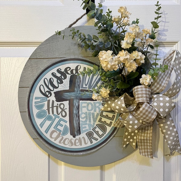 Cross Door Hanger - Etsy