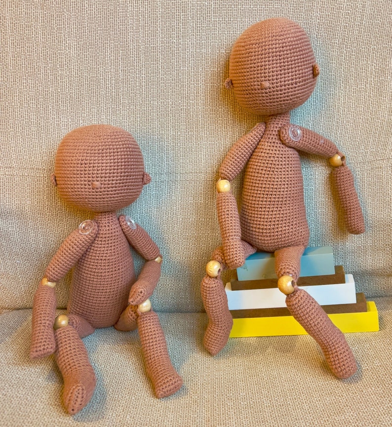 15 Stuffed Crochet Manikin With Flexible Joints for - Etsy