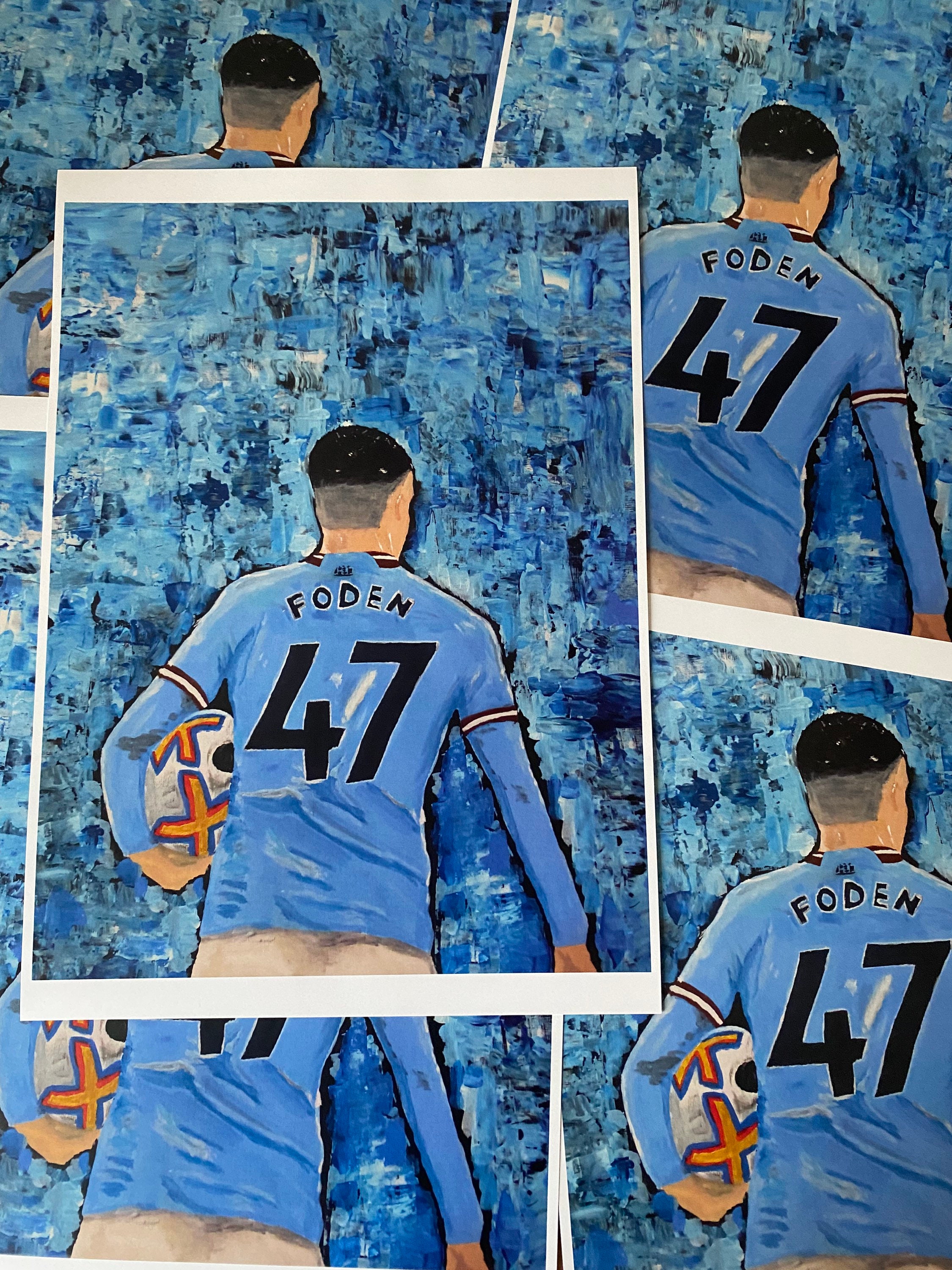 Phil Foden Print A3 - Etsy UK