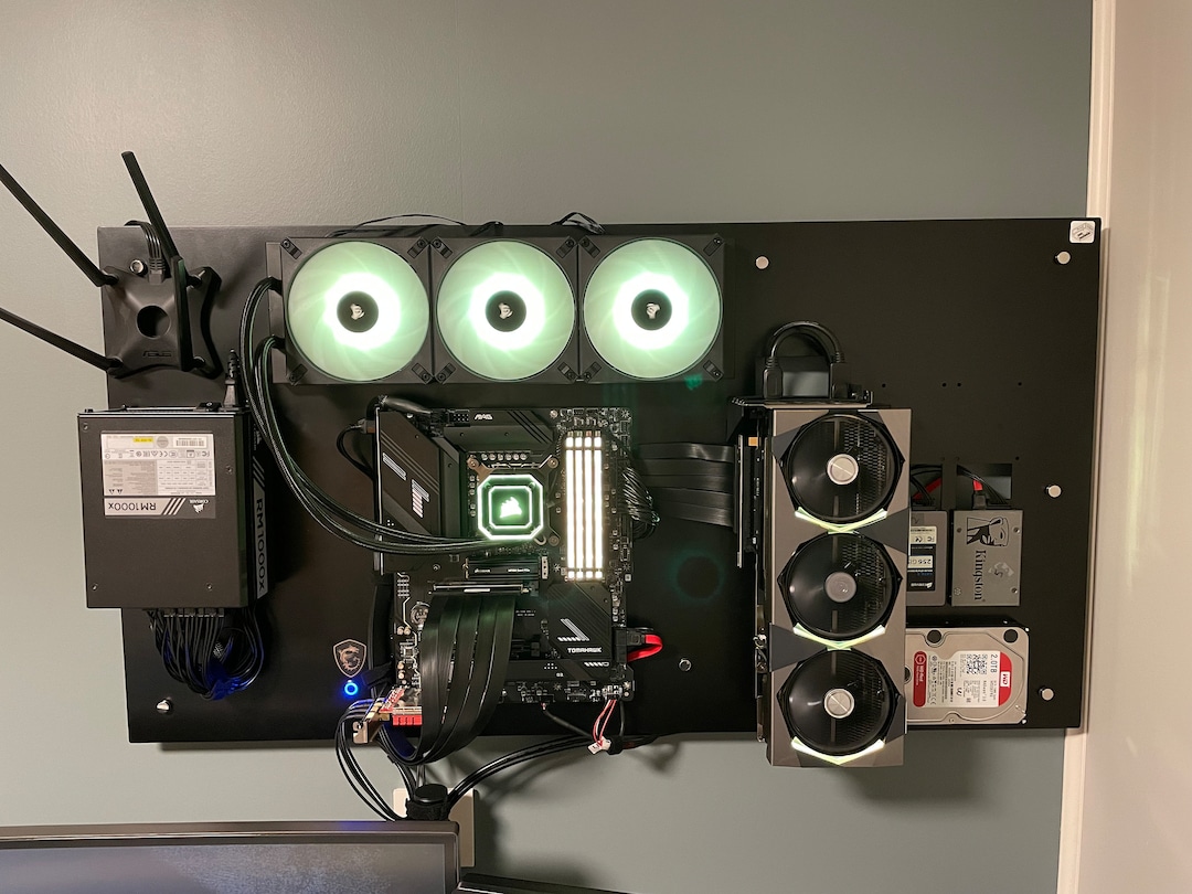 H-CASE 1 ATX RAL / Open Pc Case / Test Bench / Open Pc - Wall Mounted ...