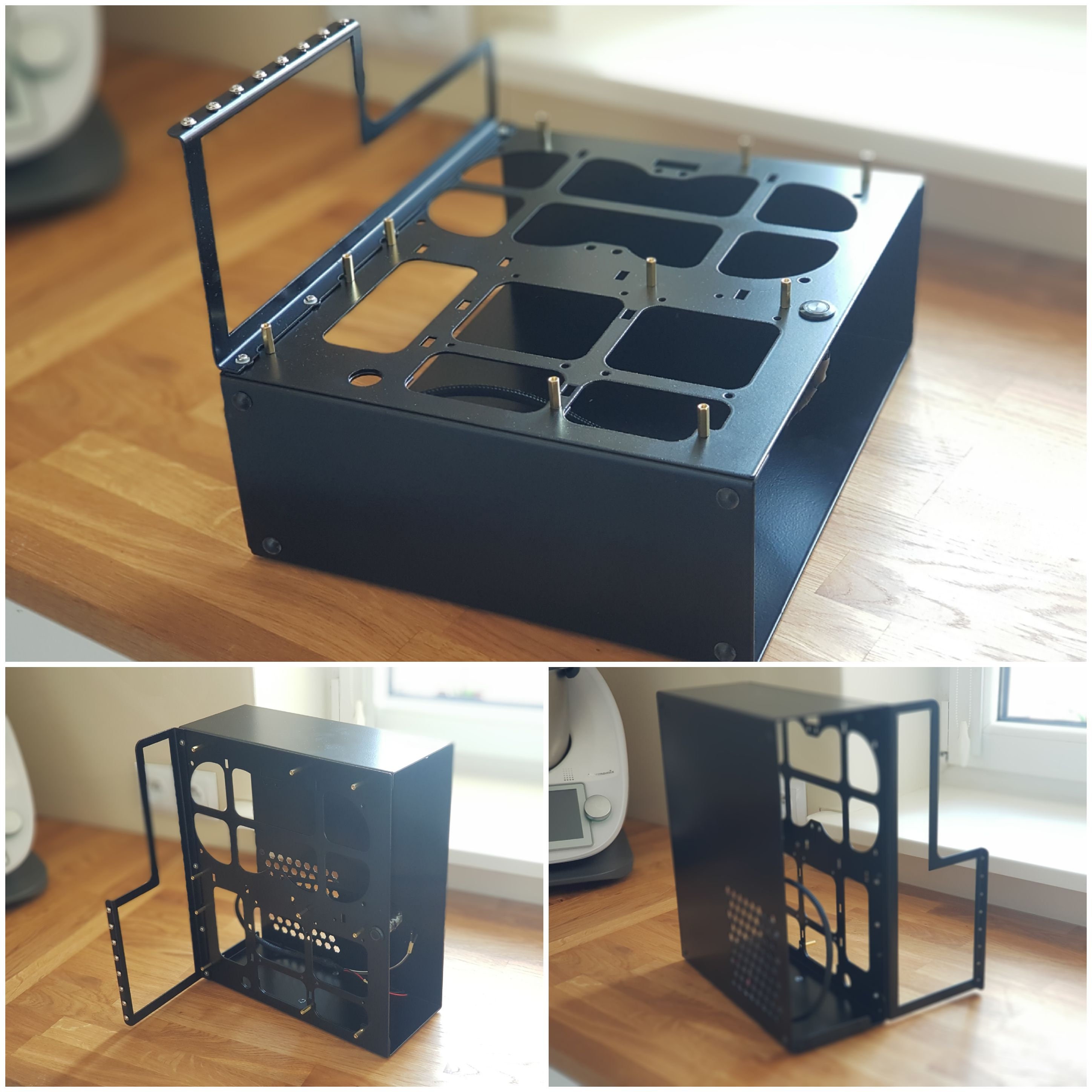 P-CASE 1 ATX RAW / Open Pc Case / Test Bench / Open Pc Horizontal ...