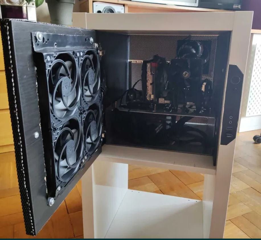 P-CASE 1 ATX RAL Open Pc / Test Bench / Open Pc Any Color Powder Coated ...