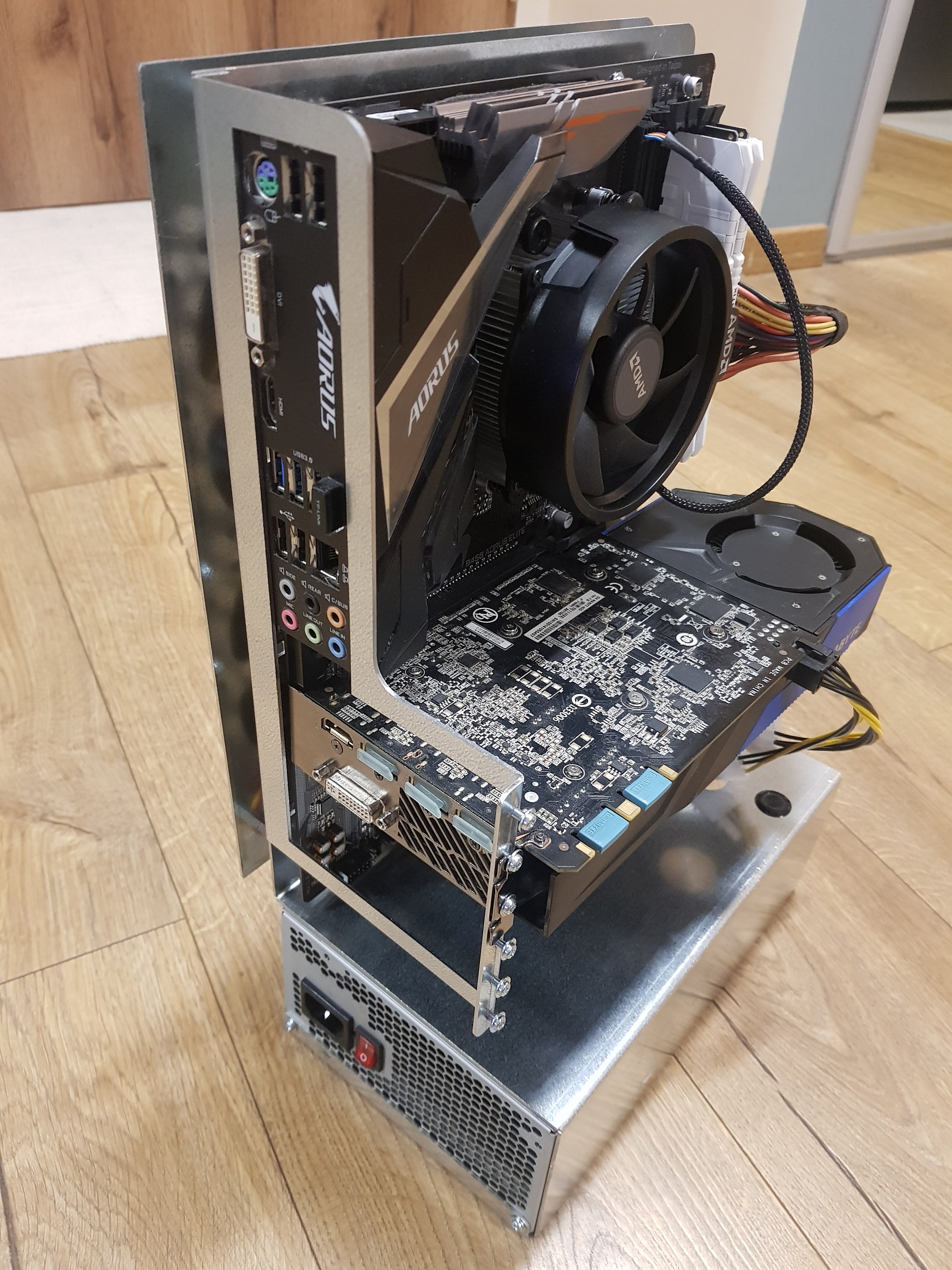 M-CASE 1 ATX RAW / Open Pc Case / Test Bench / Open Pc V Raw - Etsy