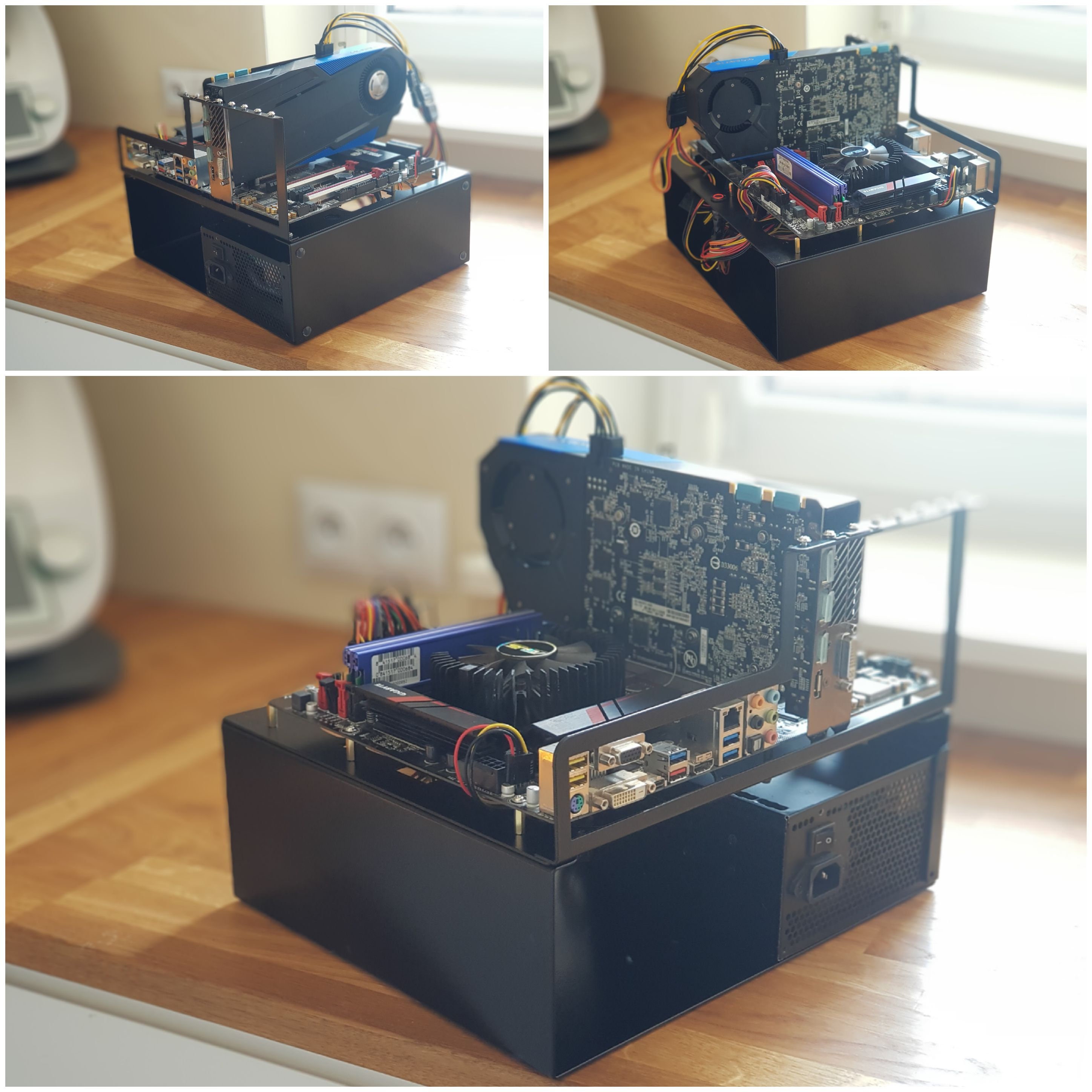 P-CASE 1 ATX RAL Open Pc / Test Bench / Open Pc Any Color Powder Coated ...