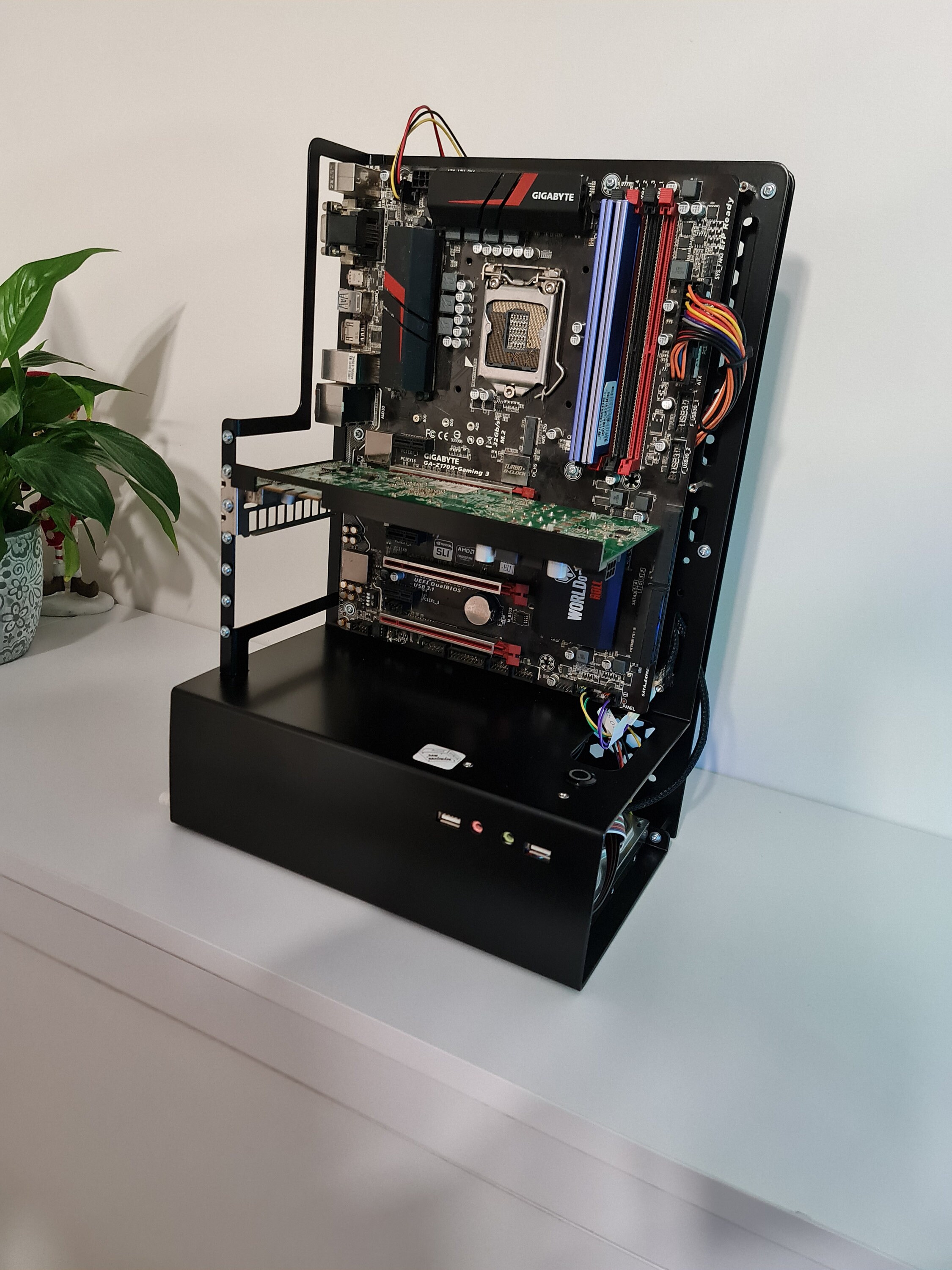 M-CASE 1 PRO V2 ATX Ral / Open Pc Case / Test Bench / Open Pc V Powder ...