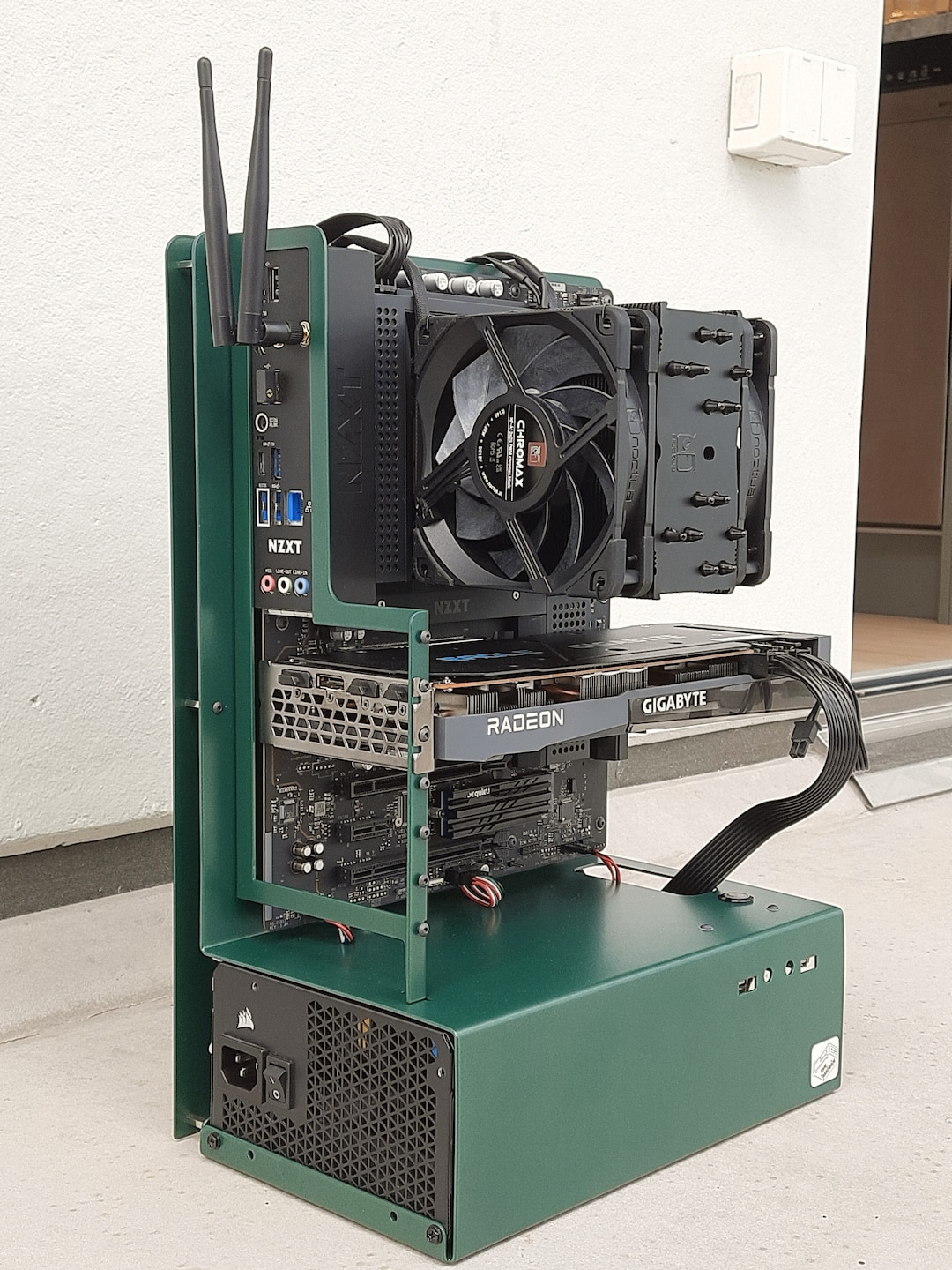 M-CASE 5 PRO ATX Ral / Open Pc Case / Test Bench / Open Pc V Powder ...