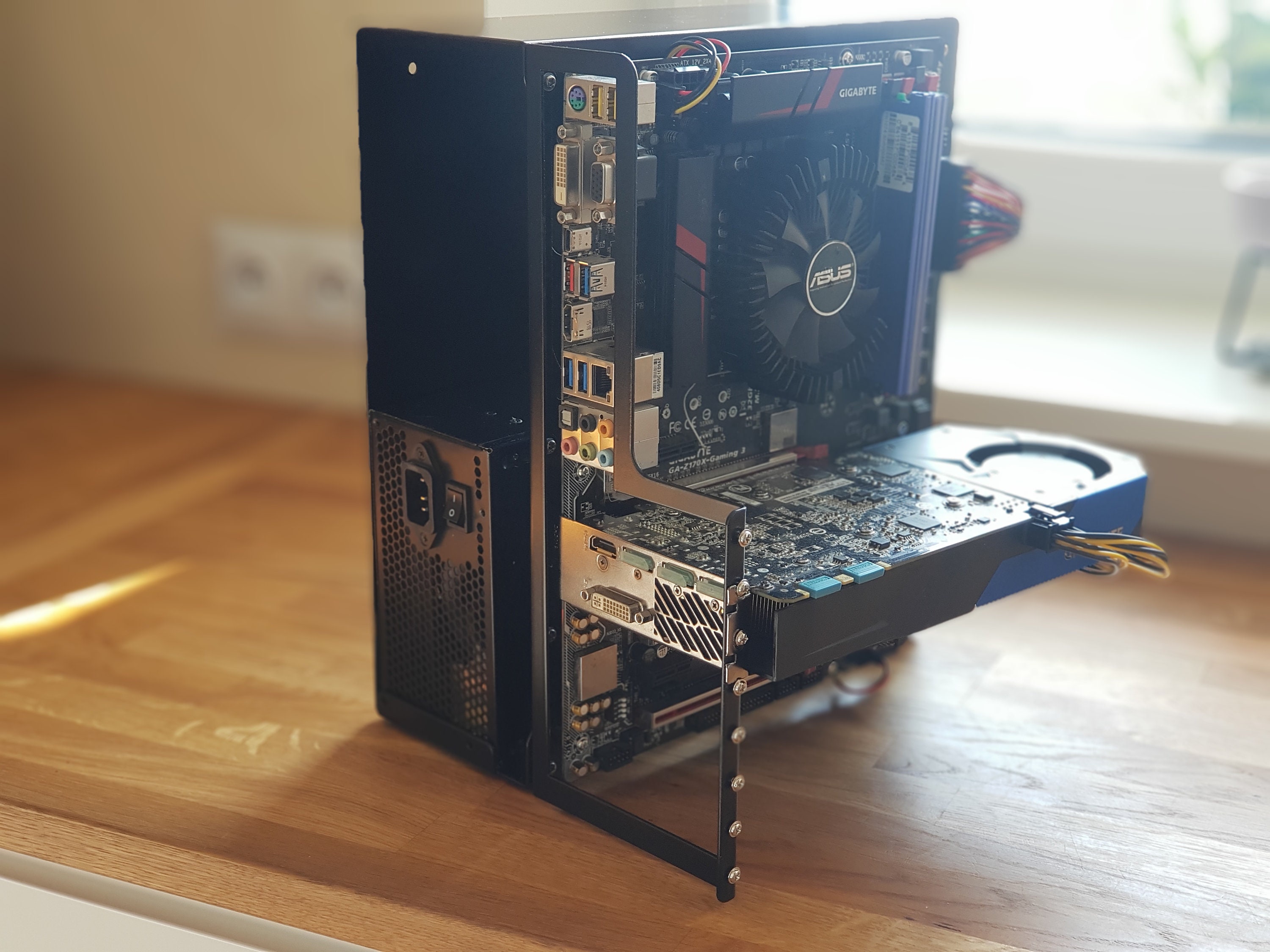 P-CASE 1 ATX RAL Open Pc Case / Test Bench / Open Pc - Any Color Powder ...