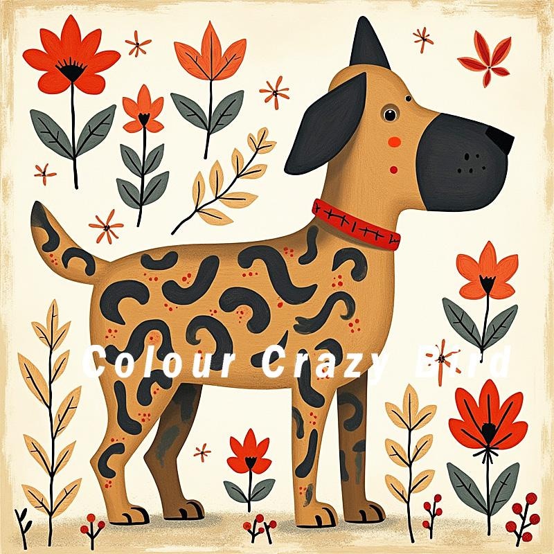 Commercial Use Folk Art - Etsy UK