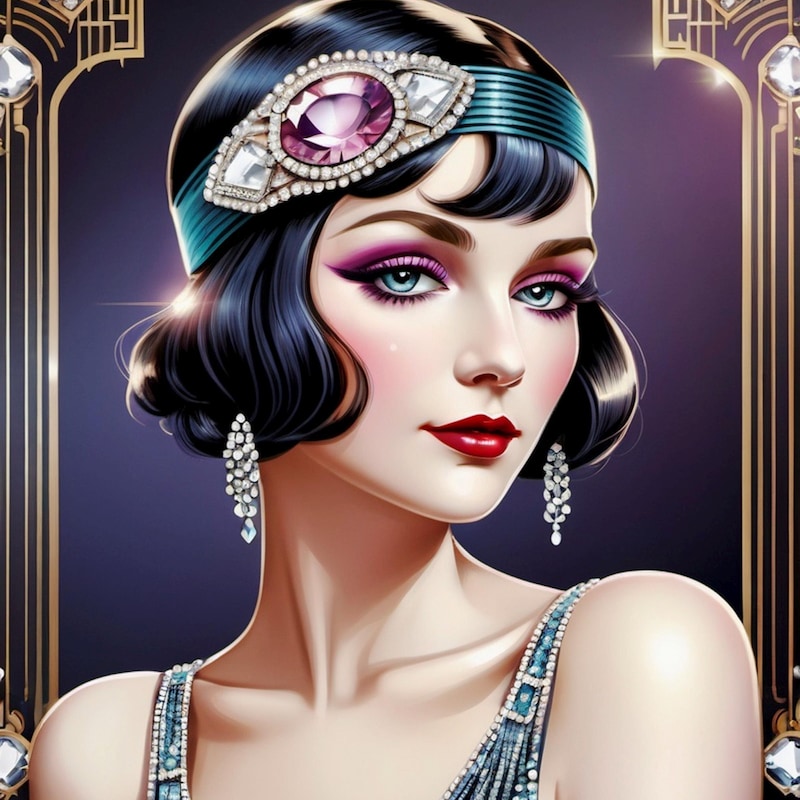 Ai Art Deco Characters - Etsy