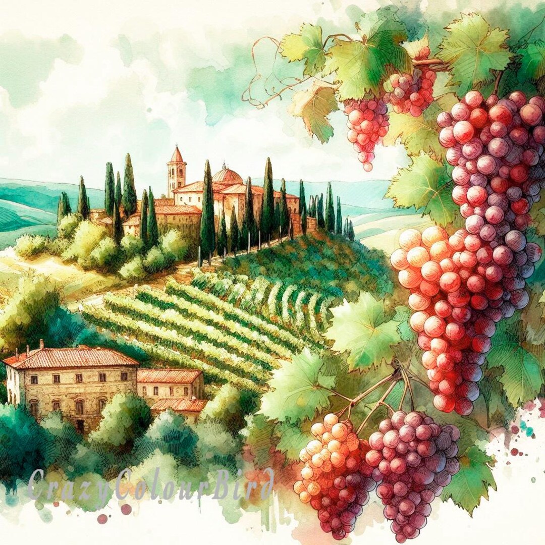 Beautiful Tuscany Graphics. - Etsy